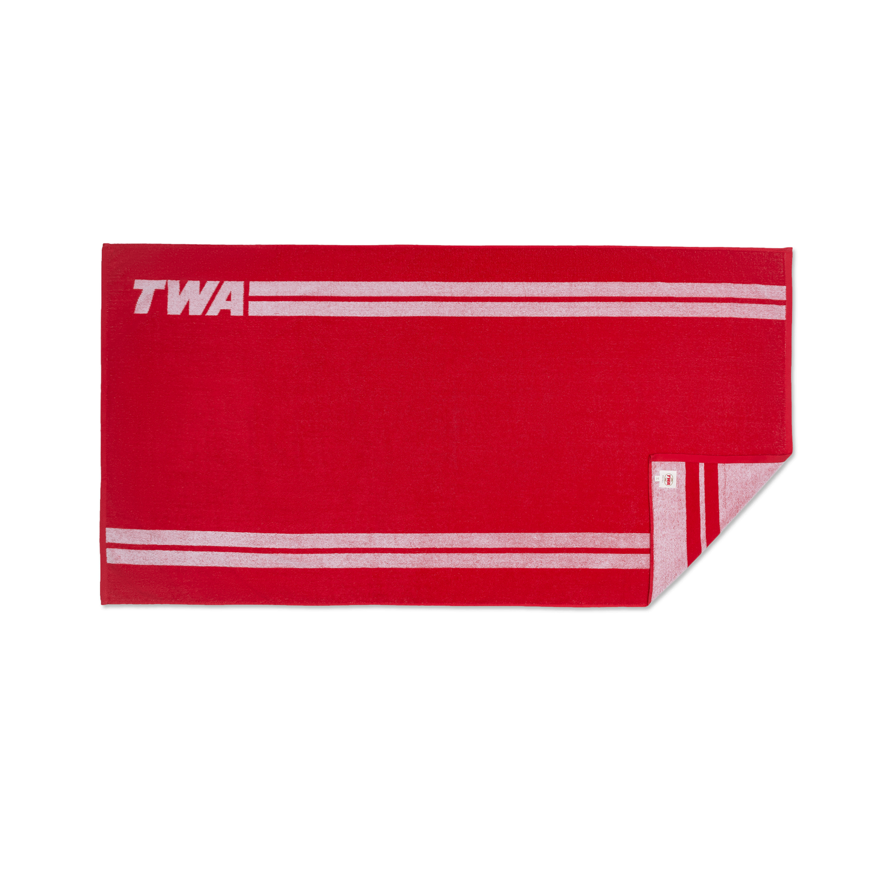 TWA Striped Logo Pool Towel – The TWA Shop